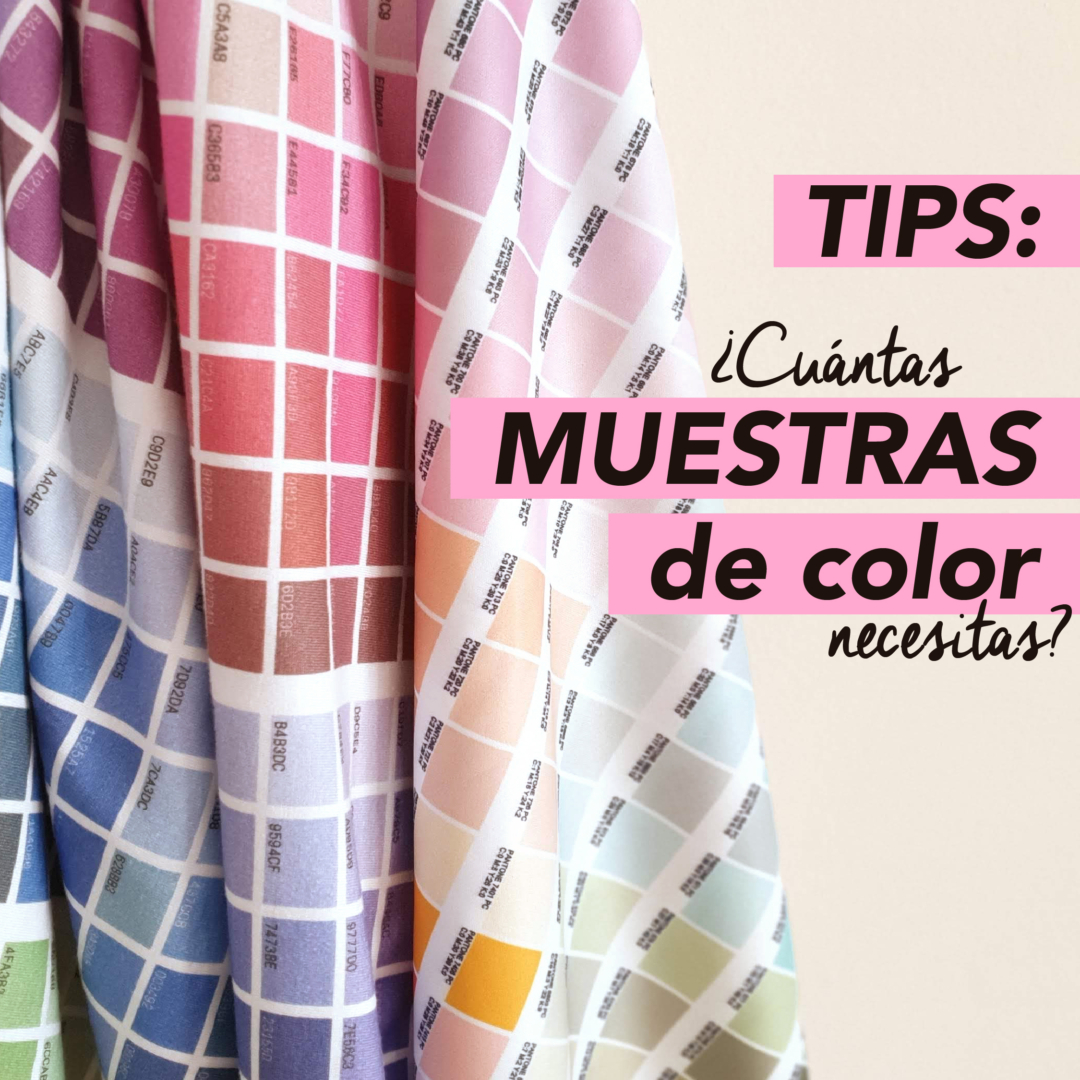 ¿Cuántas muestras de color necesito? - Trama Print Studio